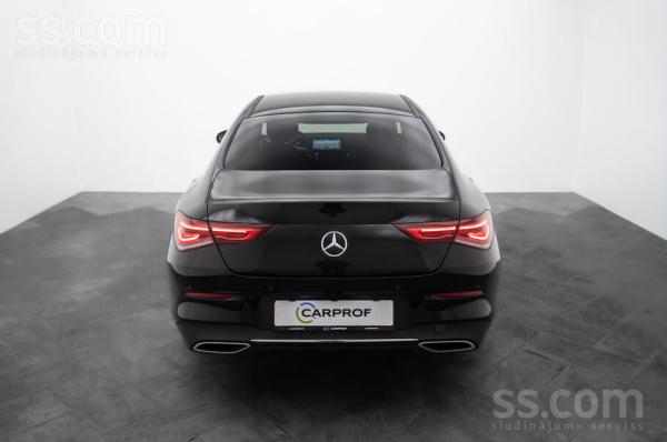 Black Mercedes-Benz CLA 180 2019 in Tallinn, with an engine capacity of 1.30 L and mileage of 120 thousand km for 22499 €, photo 5 on AUTOMOTO.COM.LV