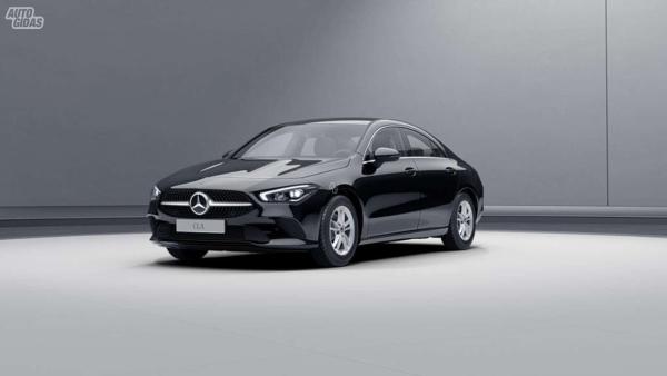 Black Mercedes-Benz CLA 180 2020 in Kaunas, with an engine capacity of 1.30 L and mileage of 46 thousand km for 28893 €, photo 1 on AUTOMOTO.COM.LV