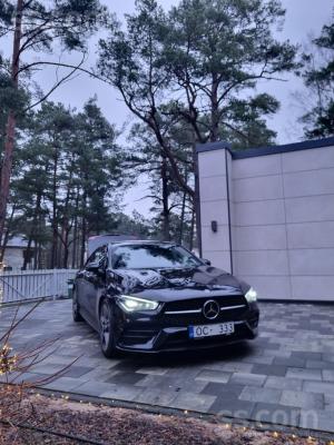 Melns Mercedes-Benz CLA 180 2022 Rīga, ar dzinēja tilpumu 1.40 L un nobraukumu 41 tūkst. km par 30500 €, foto  vietnē AUTOMOTO.COM.LV