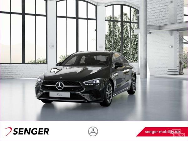 Melns Mercedes-Benz CLA 180 2024 Kauņa, ar dzinēja tilpumu 1.30 L un nobraukumu 12 tūkst. km par 32633 €, foto 1 vietnē AUTOMOTO.COM.LV