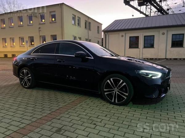 Black Mercedes-Benz CLA 180 2024 in Liepaja, with an engine capacity of 1.30 L and mileage of 37 thousand km for 27500 €, photo 3 on AUTOMOTO.COM.LV
