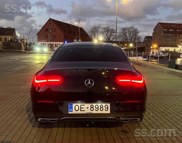 Black Mercedes-Benz CLA 180 2024 in Liepaja, with an engine capacity of 1.30 L and mileage of 37 thousand km for 27500 €, photo 8 on AUTOMOTO.COM.LV