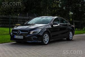 Melns Mercedes-Benz CLA 180 2014 Jelgava, ar dzinēja tilpumu 1.60 L un nobraukumu 246 tūkst. km par 10996 €, foto  vietnē AUTOMOTO.COM.LV