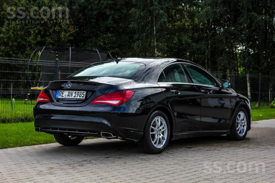 Melns Mercedes-Benz CLA 180 2014 Jelgava, ar dzinēja tilpumu 1.60 L un nobraukumu 246 tūkst. km par 10996 €, foto 3 vietnē AUTOMOTO.COM.LV