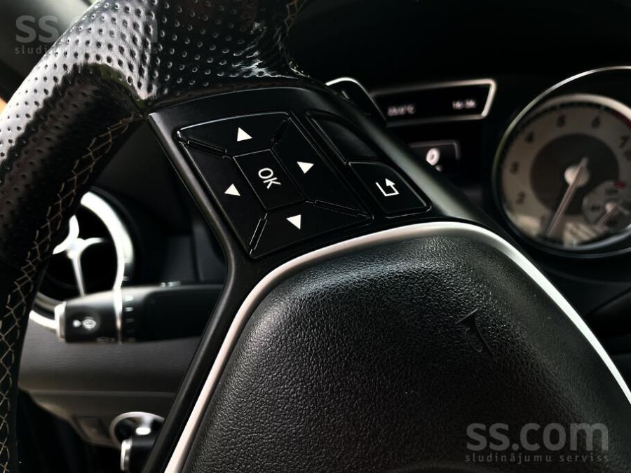 Melns Mercedes-Benz CLA 180 2014 Jelgava, ar dzinēja tilpumu 1.60 L un nobraukumu 246 tūkst. km par 10996 €, foto 8 vietnē AUTOMOTO.COM.LV