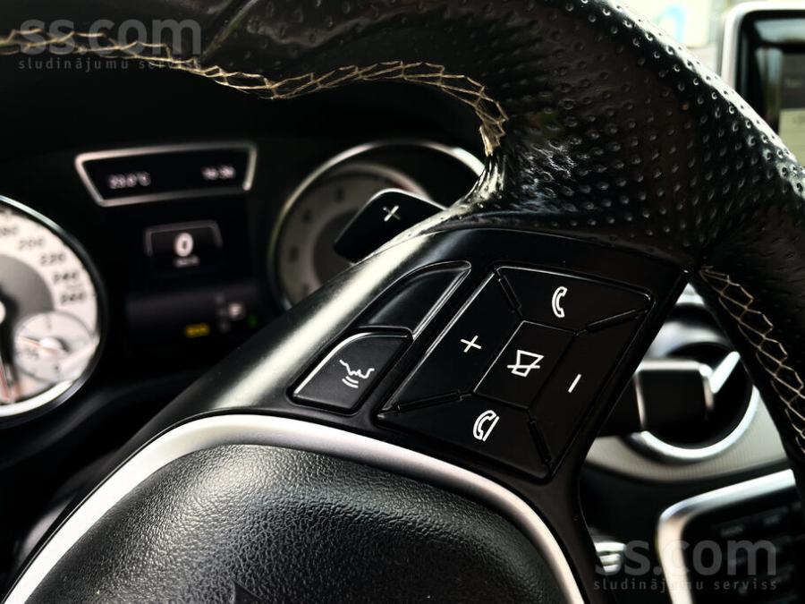 Melns Mercedes-Benz CLA 180 2014 Jelgava, ar dzinēja tilpumu 1.60 L un nobraukumu 246 tūkst. km par 10996 €, foto 9 vietnē AUTOMOTO.COM.LV