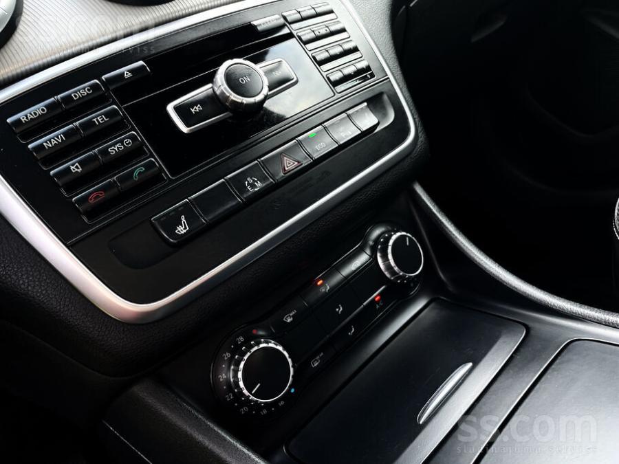 Melns Mercedes-Benz CLA 180 2014 Jelgava, ar dzinēja tilpumu 1.60 L un nobraukumu 246 tūkst. km par 10996 €, foto 15 vietnē AUTOMOTO.COM.LV