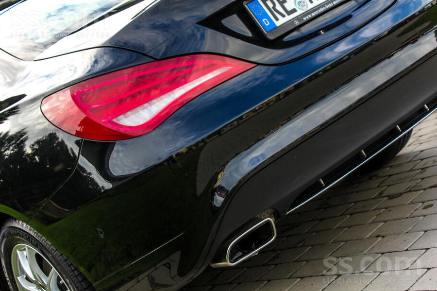 Melns Mercedes-Benz CLA 180 2014 Jelgava, ar dzinēja tilpumu 1.60 L un nobraukumu 246 tūkst. km par 10996 €, foto 21 vietnē AUTOMOTO.COM.LV