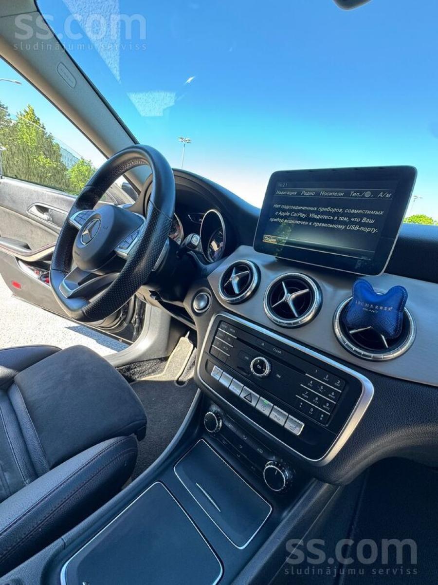 Melns Mercedes-Benz CLA 180 2016 Rīga, ar dzinēja tilpumu 1.60 L un nobraukumu 152 tūkst. km par 15000 €, foto 15 vietnē AUTOMOTO.COM.LV
