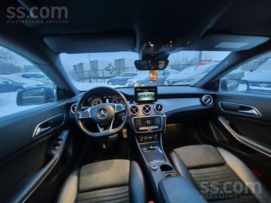 Melns Mercedes-Benz CLA 180 2017 Rīga, ar dzinēja tilpumu 1.60 L un nobraukumu 187 tūkst. km par 16990 €, foto 14 vietnē AUTOMOTO.COM.LV