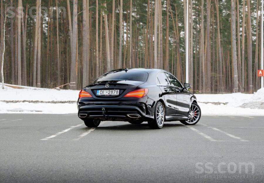 Melns Mercedes-Benz CLA 180 2017 Rīga, ar dzinēja tilpumu 1.60 L un nobraukumu 187 tūkst. km par 16990 €, foto 6 vietnē AUTOMOTO.COM.LV