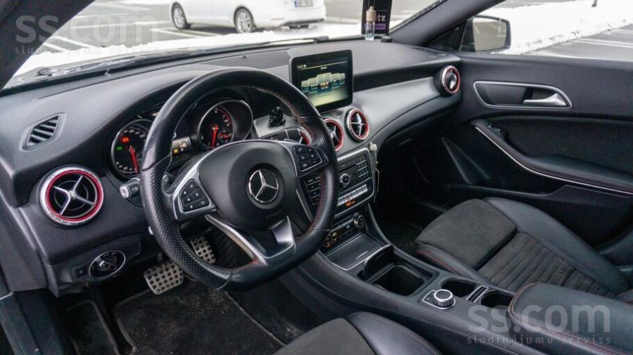 Melns Mercedes-Benz CLA 180 2017 Rīga, ar dzinēja tilpumu 1.60 L un nobraukumu 187 tūkst. km par 16990 €, foto 10 vietnē AUTOMOTO.COM.LV