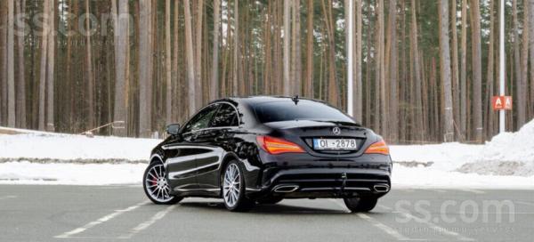 Melns Mercedes-Benz CLA 180 2017 Saldus, ar dzinēja tilpumu 1.60 L un nobraukumu 191 tūkst. km par 15200 €, foto 1 vietnē AUTOMOTO.COM.LV