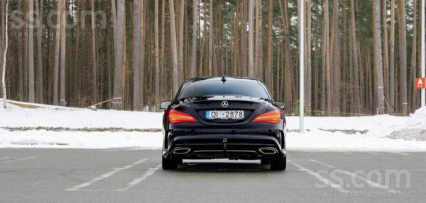 Melns Mercedes-Benz CLA 180 2017 Saldus, ar dzinēja tilpumu 1.60 L un nobraukumu 191 tūkst. km par 15200 €, foto 2 vietnē AUTOMOTO.COM.LV