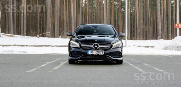 Melns Mercedes-Benz CLA 180 2017 Saldus, ar dzinēja tilpumu 1.60 L un nobraukumu 191 tūkst. km par 15200 €, foto 3 vietnē AUTOMOTO.COM.LV