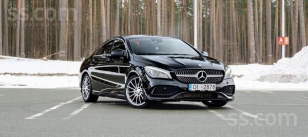 Melns Mercedes-Benz CLA 180 2017 Saldus, ar dzinēja tilpumu 1.60 L un nobraukumu 191 tūkst. km par 15200 €, foto 4 vietnē AUTOMOTO.COM.LV