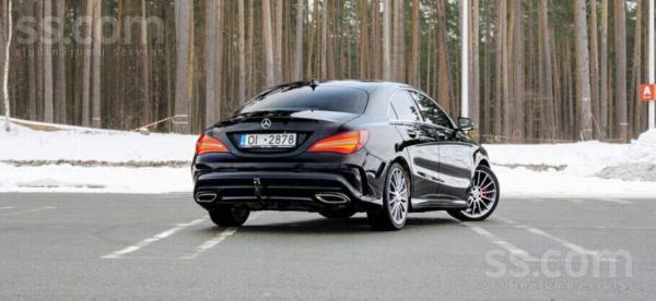 Melns Mercedes-Benz CLA 180 2017 Saldus, ar dzinēja tilpumu 1.60 L un nobraukumu 191 tūkst. km par 15200 €, foto 6 vietnē AUTOMOTO.COM.LV