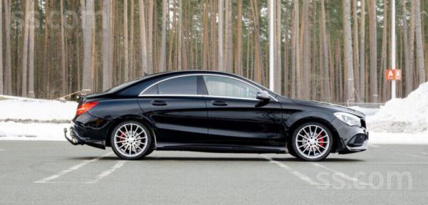 Melns Mercedes-Benz CLA 180 2017 Saldus, ar dzinēja tilpumu 1.60 L un nobraukumu 191 tūkst. km par 15200 €, foto 7 vietnē AUTOMOTO.COM.LV