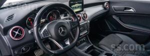 Black Mercedes-Benz CLA 180 2017 in Saldus, with an engine capacity of 1.60 L and mileage of 191 thousand km for 15200 €, photo 9 on AUTOMOTO.COM.LV