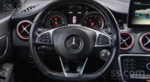 Black Mercedes-Benz CLA 180 2017 in Saldus, with an engine capacity of 1.60 L and mileage of 191 thousand km for 15200 €, photo 13 on AUTOMOTO.COM.LV