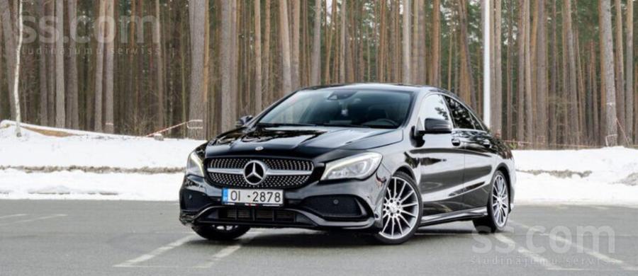 Black Mercedes-Benz CLA 180 2017 in Saldus, with an engine capacity of 1.60 L and mileage of 191 thousand km for 15200 €, photo 19 on AUTOMOTO.COM.LV