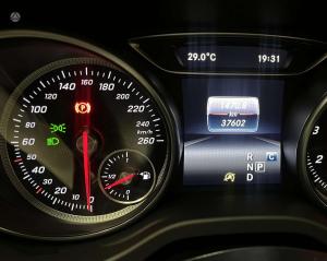 Black Mercedes-Benz CLA 180 2017 in Vilnius, with an engine capacity of 1.60 L and mileage of 38 thousand km for 21450 €, photo 13 on AUTOMOTO.COM.LV