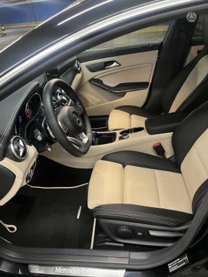 Black Mercedes-Benz CLA 180 2017 in Vilnius, with an engine capacity of 1.60 L and mileage of 38 thousand km for 21450 €, photo 16 on AUTOMOTO.COM.LV