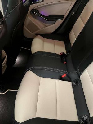 Black Mercedes-Benz CLA 180 2017 in Vilnius, with an engine capacity of 1.60 L and mileage of 38 thousand km for 21450 €, photo 17 on AUTOMOTO.COM.LV