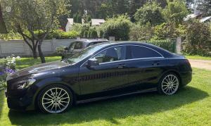 Black Mercedes-Benz CLA 180 2017 in Vilnius, with an engine capacity of 1.60 L and mileage of 38 thousand km for 21450 €, photo 24 on AUTOMOTO.COM.LV