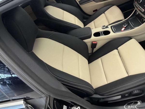 Black Mercedes-Benz CLA 180 2017 in Vilnius, with an engine capacity of 1.60 L and mileage of 38 thousand km for 19450 €, photo 7 on AUTOMOTO.COM.LV
