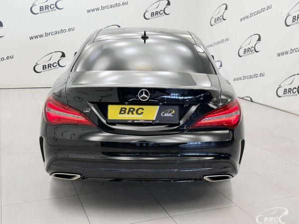Black Mercedes-Benz CLA 180 2017 in Vilnius, with an engine capacity of 1.60 L and mileage of 38 thousand km for 19450 €, photo 10 on AUTOMOTO.COM.LV