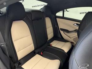 Black Mercedes-Benz CLA 180 2017 in Vilnius, with an engine capacity of 1.60 L and mileage of 38 thousand km for 19450 €, photo 14 on AUTOMOTO.COM.LV