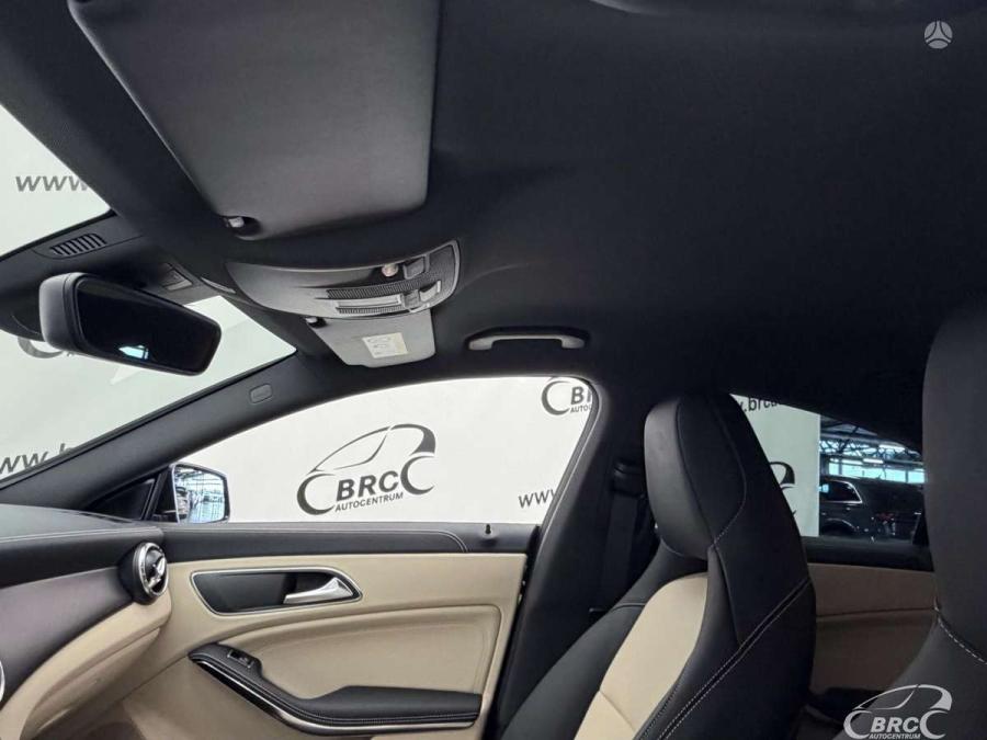Black Mercedes-Benz CLA 180 2017 in Vilnius, with an engine capacity of 1.60 L and mileage of 38 thousand km for 19450 €, photo 27 on AUTOMOTO.COM.LV