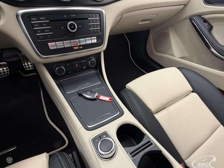 Black Mercedes-Benz CLA 180 2017 in Vilnius, with an engine capacity of 1.60 L and mileage of 38 thousand km for 19450 €, photo 28 on AUTOMOTO.COM.LV