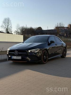 Melns Mercedes-Benz CLA 180 2019 Rēzekne, ar dzinēja tilpumu 1.40 L un nobraukumu 168 tūkst. km par 26500 €, foto  vietnē AUTOMOTO.COM.LV