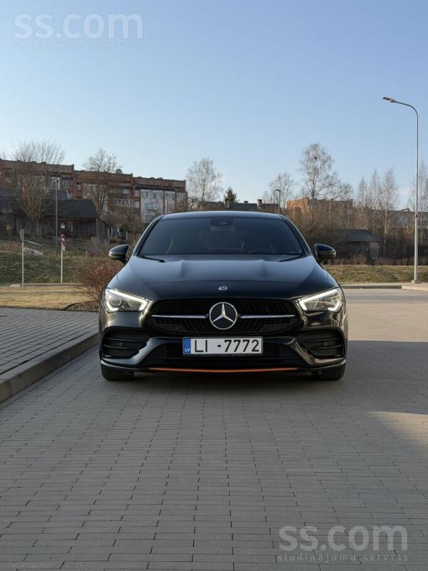 Black Mercedes-Benz CLA 180 2019 in Rezekne, with an engine capacity of 1.40 L and mileage of 168 thousand km for 26500 €, photo 2 on AUTOMOTO.COM.LV