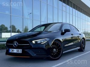 Black Mercedes-Benz CLA 180 2019 in Rezekne, with an engine capacity of 1.30 L and mileage of 168 thousand km for 22490 €, photo 3 on AUTOMOTO.COM.LV