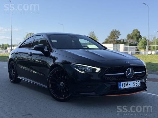 Black Mercedes-Benz CLA 180 2019 in Rezekne, with an engine capacity of 1.30 L and mileage of 168 thousand km for 22490 €, photo 3 on AUTOMOTO.COM.LV