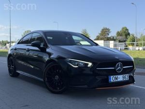 Black Mercedes-Benz CLA 180 2019 in Rezekne, with an engine capacity of 1.30 L and mileage of 168 thousand km for 22490 €, photo 4 on AUTOMOTO.COM.LV