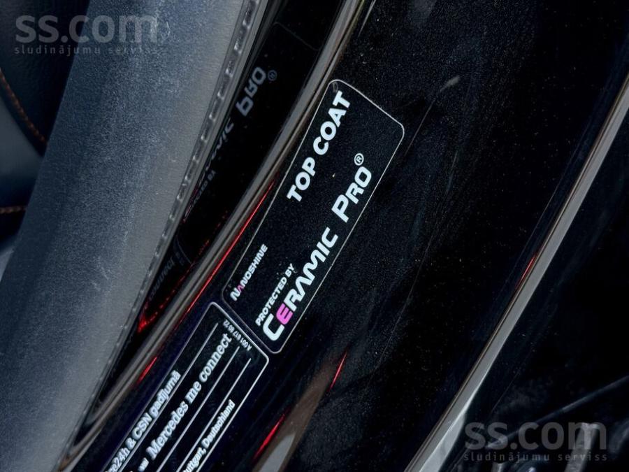 Black Mercedes-Benz CLA 180 2019 in Rezekne, with an engine capacity of 1.30 L and mileage of 168 thousand km for 22490 €, photo 12 on AUTOMOTO.COM.LV