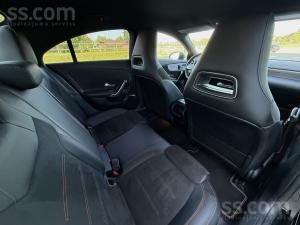 Black Mercedes-Benz CLA 180 2019 in Rezekne, with an engine capacity of 1.30 L and mileage of 168 thousand km for 22490 €, photo 16 on AUTOMOTO.COM.LV