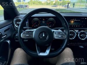 Black Mercedes-Benz CLA 180 2019 in Rezekne, with an engine capacity of 1.30 L and mileage of 168 thousand km for 22490 €, photo 26 on AUTOMOTO.COM.LV