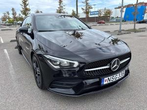 Black Mercedes-Benz CLA 180 2020 in Klaipeda, with an engine capacity of 1.33 L and mileage of 88 thousand km for 25000 €, photo 3 on AUTOMOTO.COM.LV
