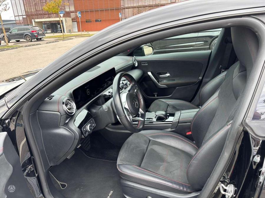 Black Mercedes-Benz CLA 180 2020 in Klaipeda, with an engine capacity of 1.33 L and mileage of 88 thousand km for 25000 €, photo 15 on AUTOMOTO.COM.LV