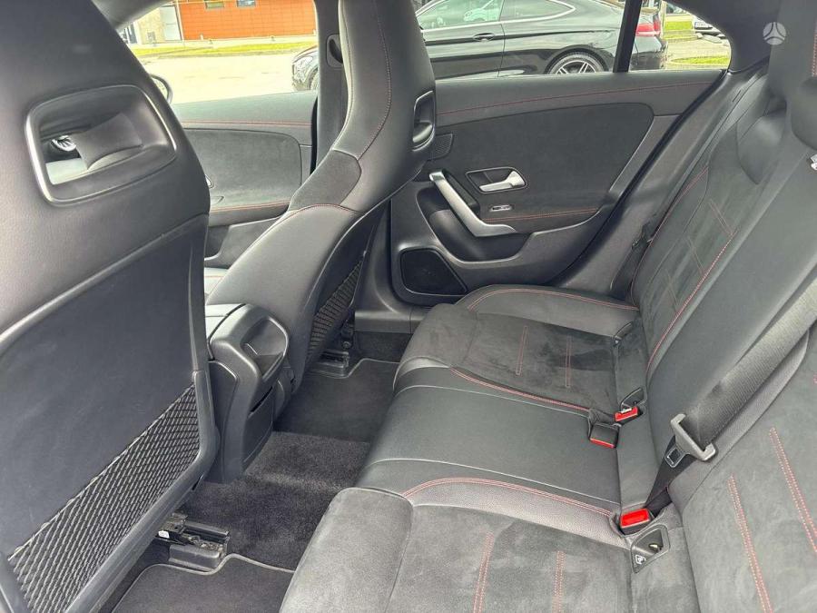 Black Mercedes-Benz CLA 180 2020 in Klaipeda, with an engine capacity of 1.33 L and mileage of 88 thousand km for 25000 €, photo 16 on AUTOMOTO.COM.LV