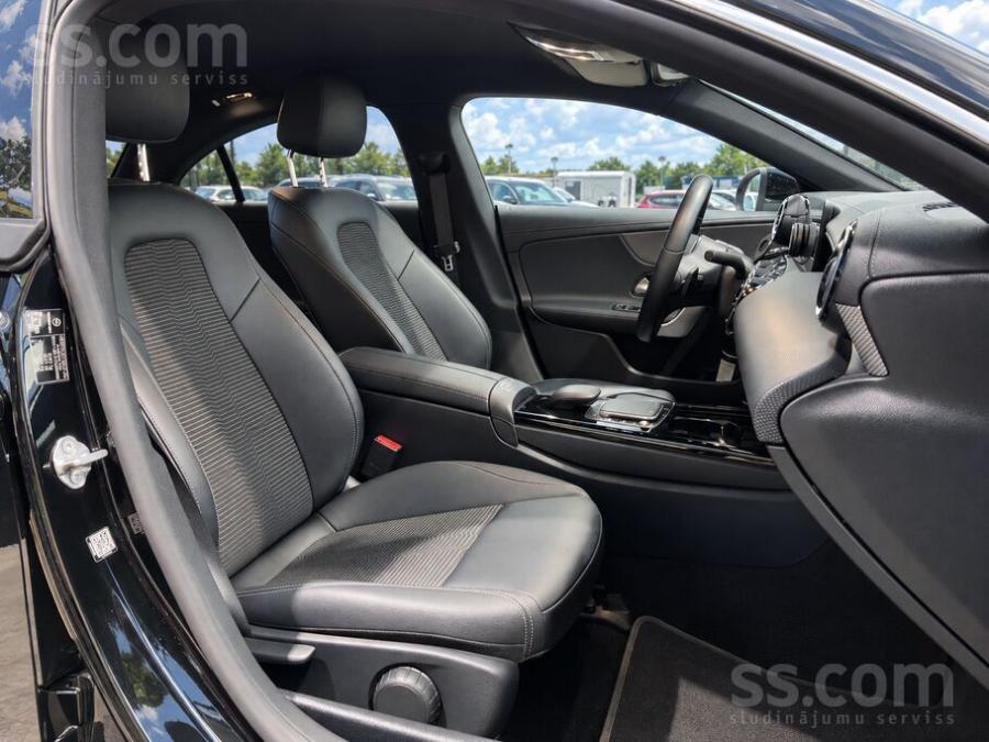 Melns Mercedes-Benz CLA 180 2022 Tukums, ar dzinēja tilpumu 2.00 L un nobraukumu 49 tūkst. km par 25990 €, foto 6 vietnē AUTOMOTO.COM.LV