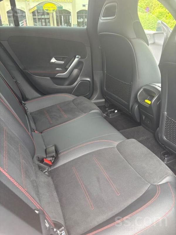 Black Mercedes-Benz CLA 180 2023 in Riga, with an engine capacity of 1.30 L and mileage of 38 thousand km for 27000 €, photo 8 on AUTOMOTO.COM.LV