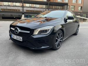 Black Mercedes-Benz CLA 180 2015 in Riga, with an engine capacity of 1.60 L and mileage of 138 thousand km for 13500 €, photo 5 on AUTOMOTO.COM.LV