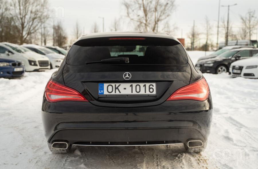 Melns Mercedes-Benz CLA 180 2015 Liepāja, ar dzinēja tilpumu 1.60 L un nobraukumu 211 tūkst. km par 12900 €, foto 6 vietnē AUTOMOTO.COM.LV