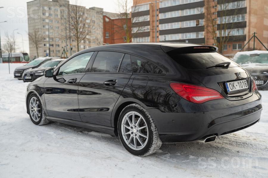 Melns Mercedes-Benz CLA 180 2015 Liepāja, ar dzinēja tilpumu 1.60 L un nobraukumu 211 tūkst. km par 12900 €, foto 7 vietnē AUTOMOTO.COM.LV